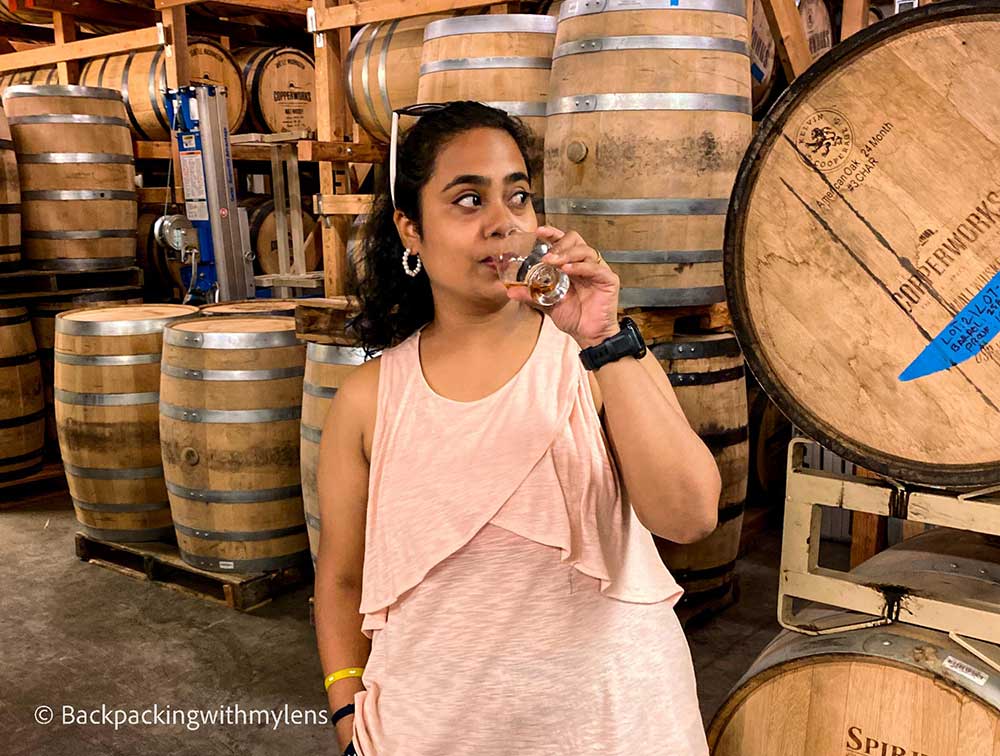 Our First Craft Distillery Tour In Seattle: Copperworks Distillery